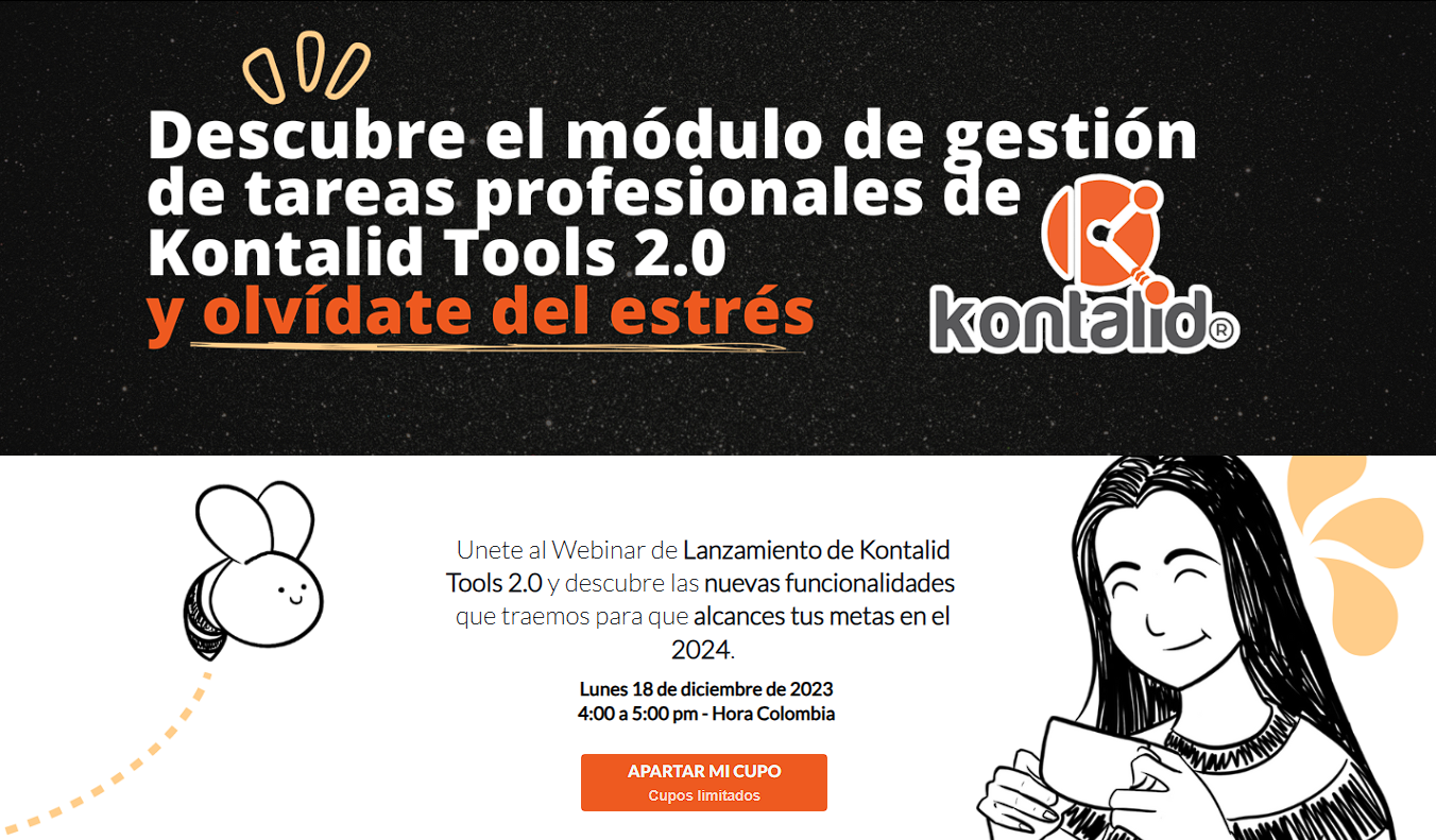 Lanzamiento Kontalid 2.0 - registro